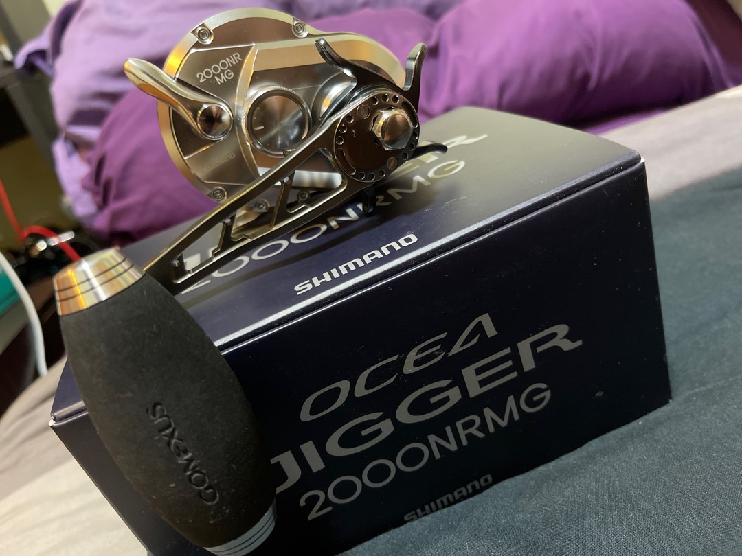 Shimano ocea jigger 2000NRMG, Sports Equipment, Fishing on Carousell