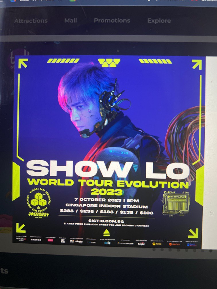 Show Lo World Tour Evolution 2023, Tickets & Vouchers, Event Tickets on ...