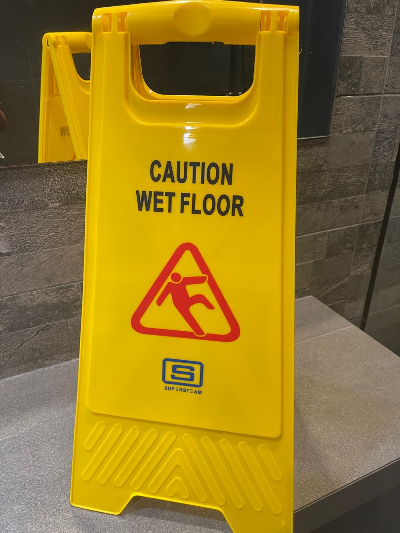 Signage for wet surfaces, Everything Else on Carousell
