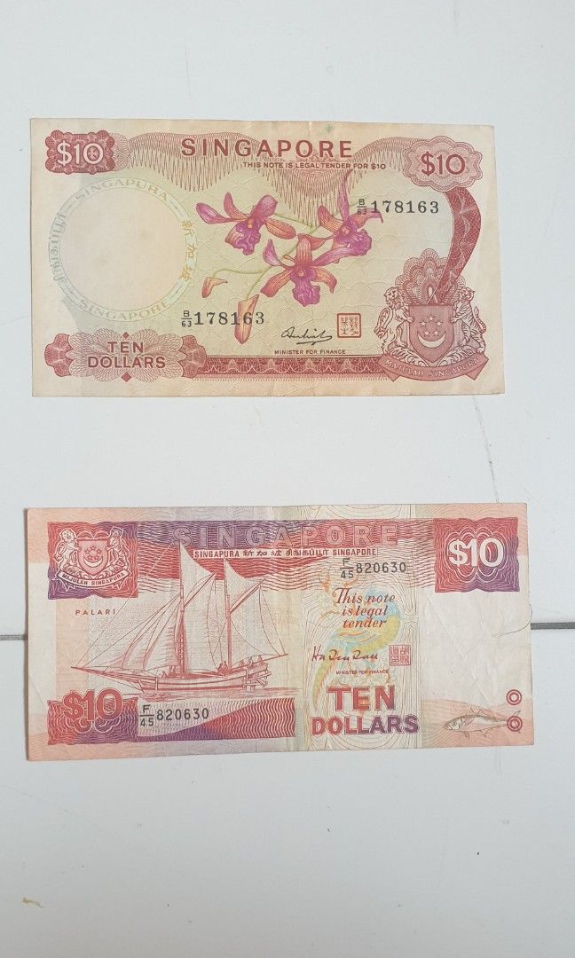 Singapore Old Notes, Hobbies & Toys, Memorabilia & Collectibles ...