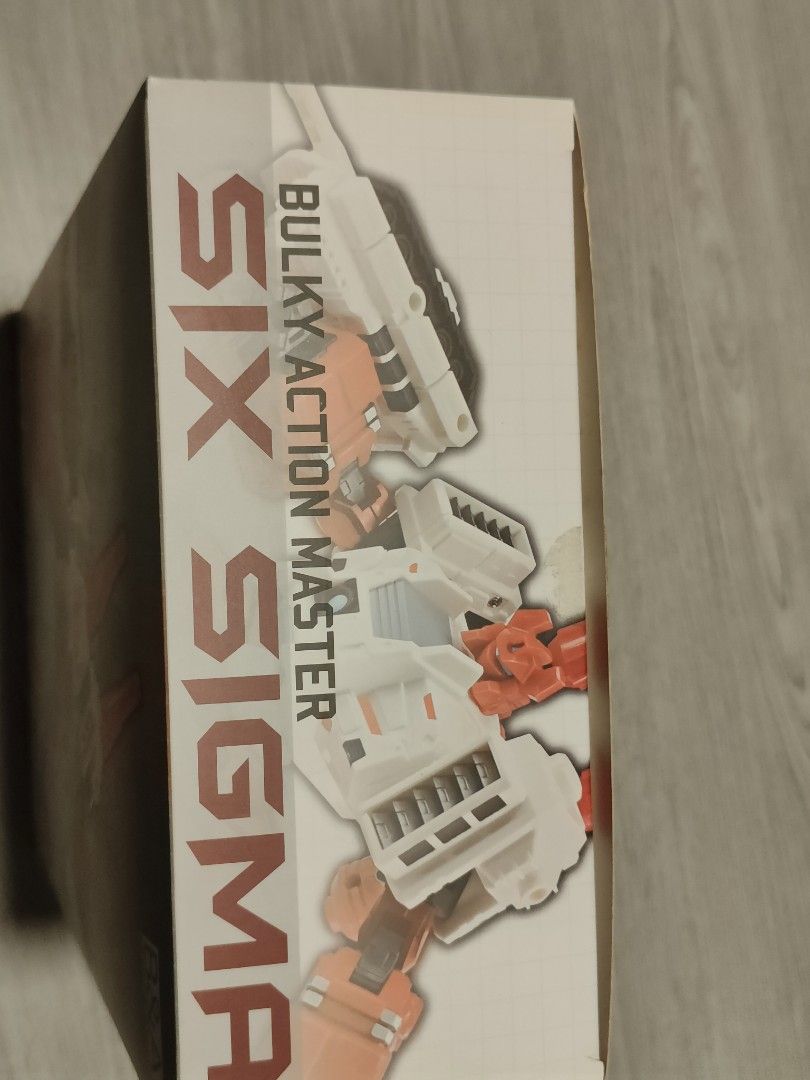 Six sigma Japanese red arms version (before & after) transformers bulky ...