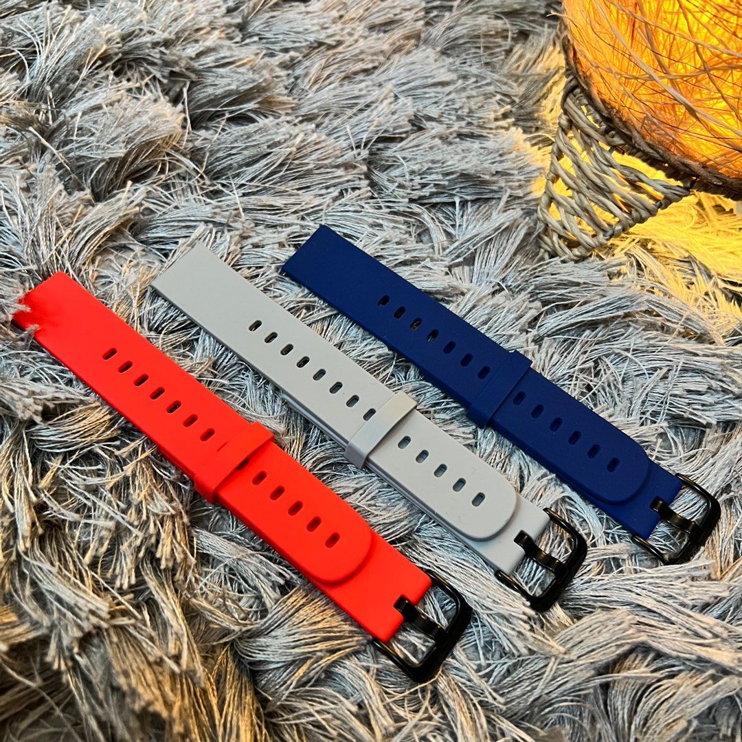 SKIN FEEL WATCH STRAPS 20 mm QUICK RELEASE, Mobile Phones & Gadgets ...
