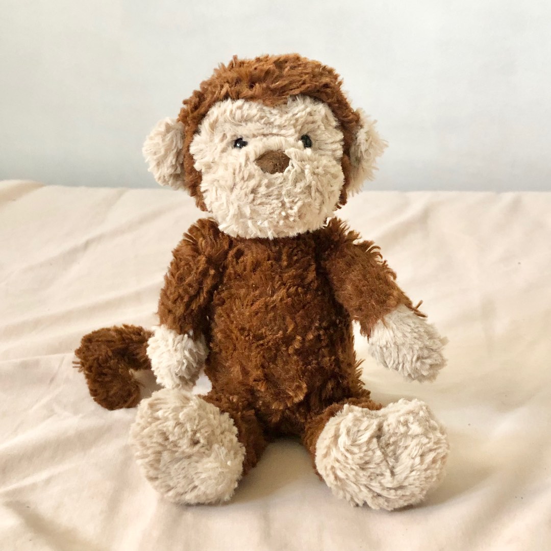 Small Jellycat squiggle monkey on Carousell