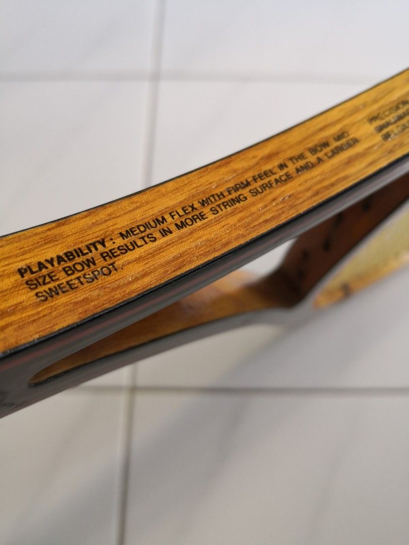 Snauwaert La Grande Wood Graphite tennis racket, Sports Equipment ...