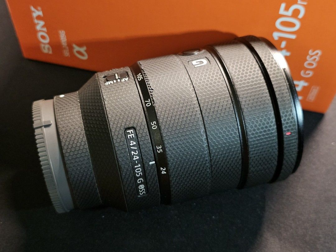 Sony 24-105mm f4 with lifeguard sticker and Zeiss filter, Photography ...