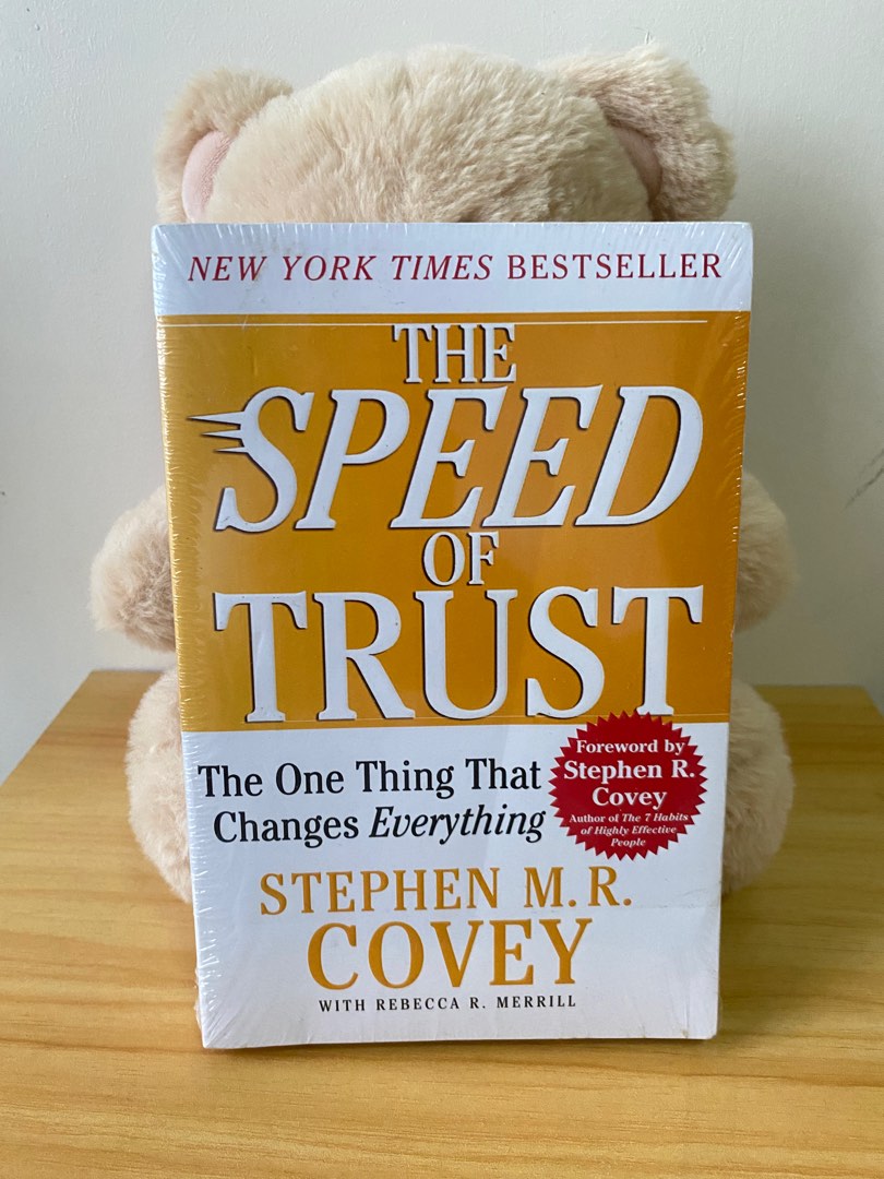 Speed of Trust by Stephen Covey, Hobbies & Toys, Books & Magazines ...