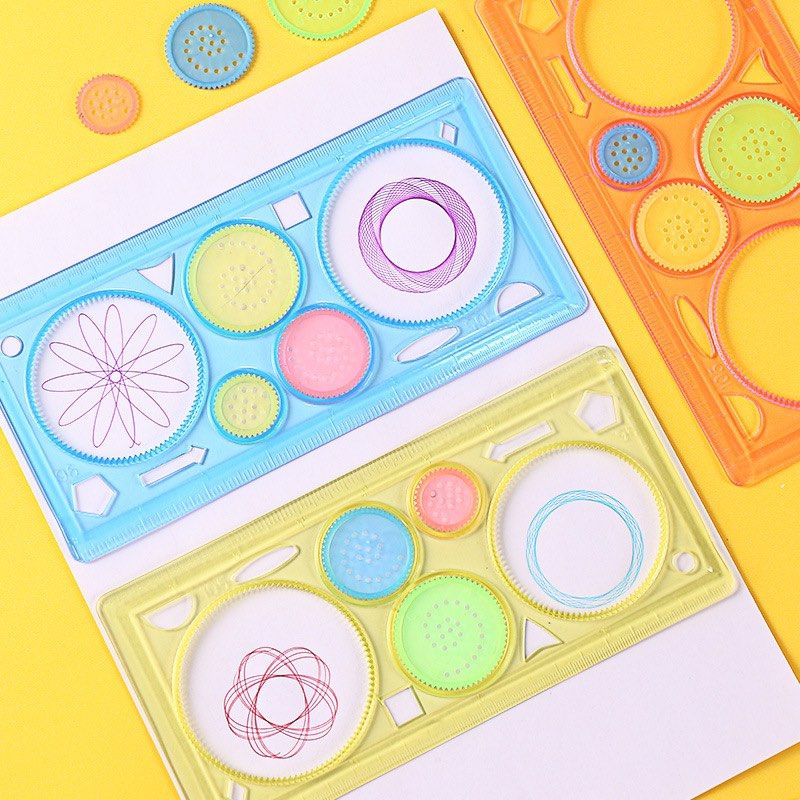 Spirograph Geometric Ruler,Goodie Bag Drawing Ruler Gift Bag Design ...