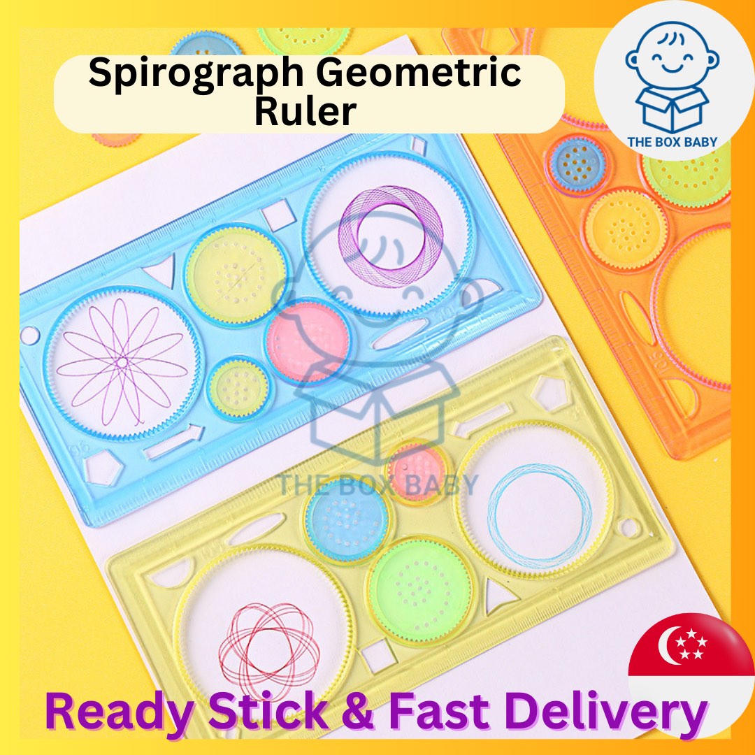 Spirograph Geometric Ruler,Goodie Bag Drawing Ruler Gift Bag Design ...