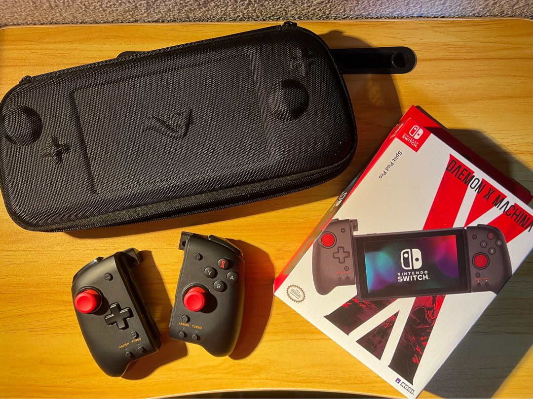 Split Pad Pro Daemon X Machina Edition + Case to fit Switch and Split ...