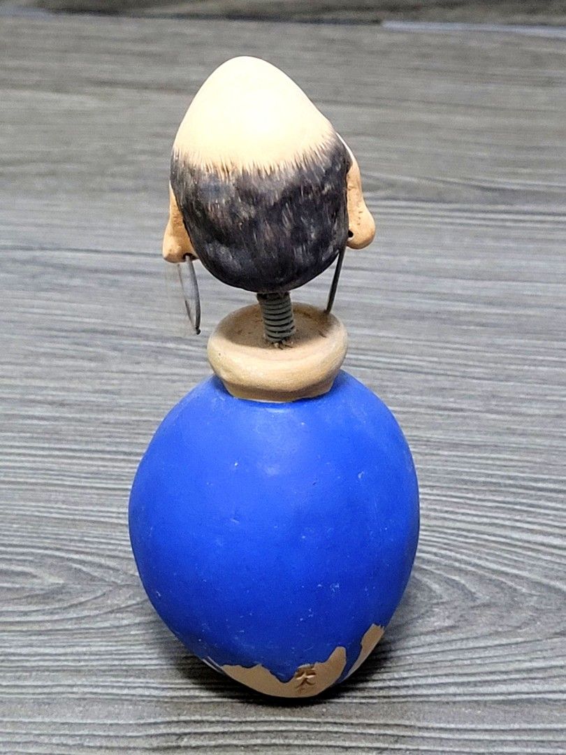 Springy Head Elderly Man Clay Display, Furniture & Home Living, Home ...