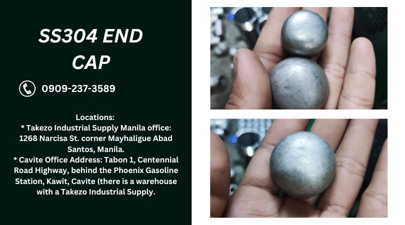 SS304 End cap, Commercial & Industrial, Construction Tools & Equipment ...