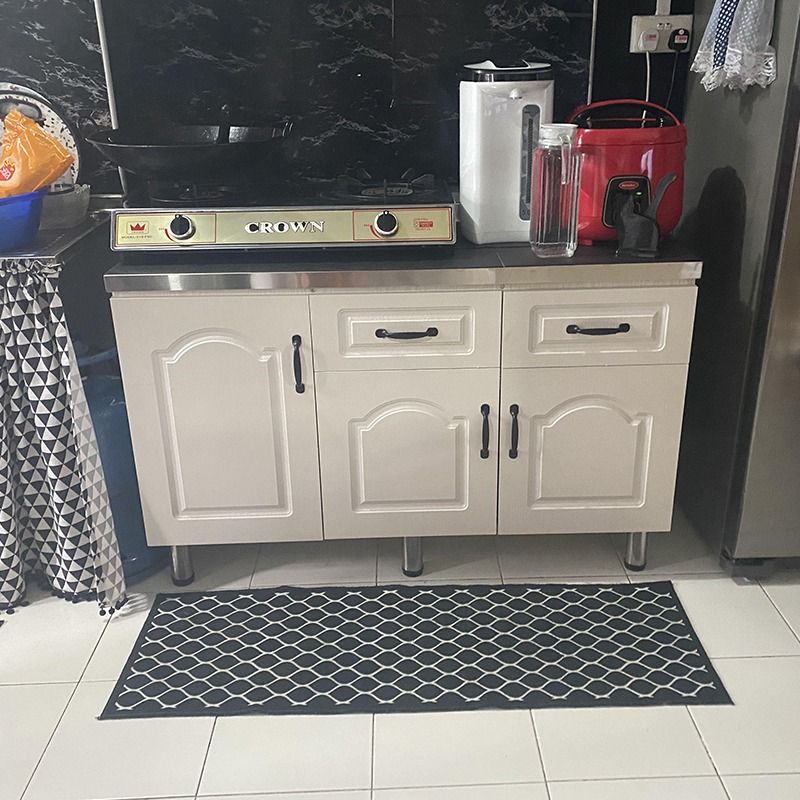 Stainless steel kitchen cabinet side cabinets water and moisture ...