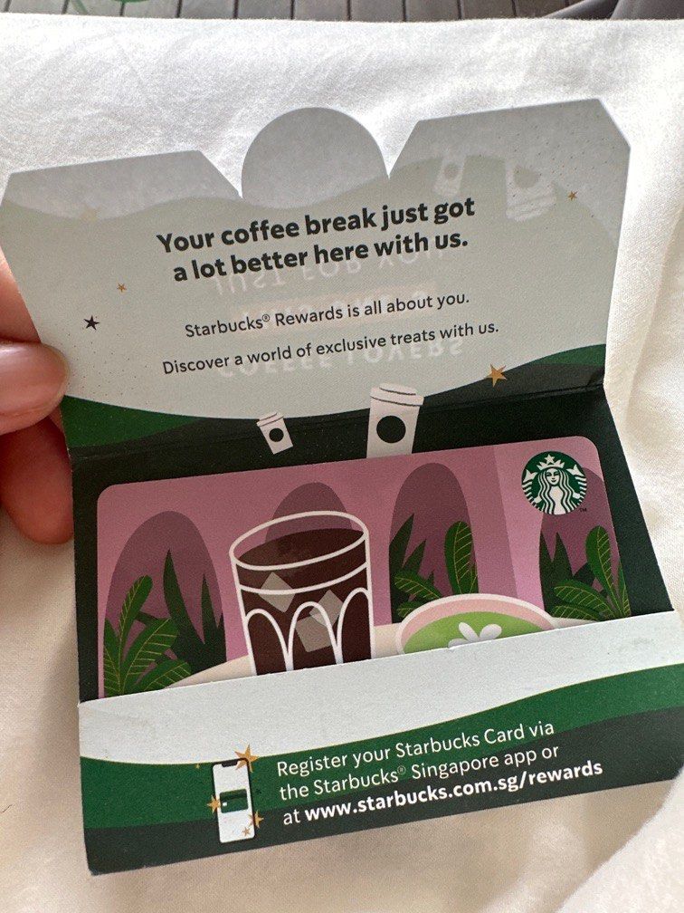 Starbucks 50$ card, Tickets & Vouchers, Store Credits on Carousell