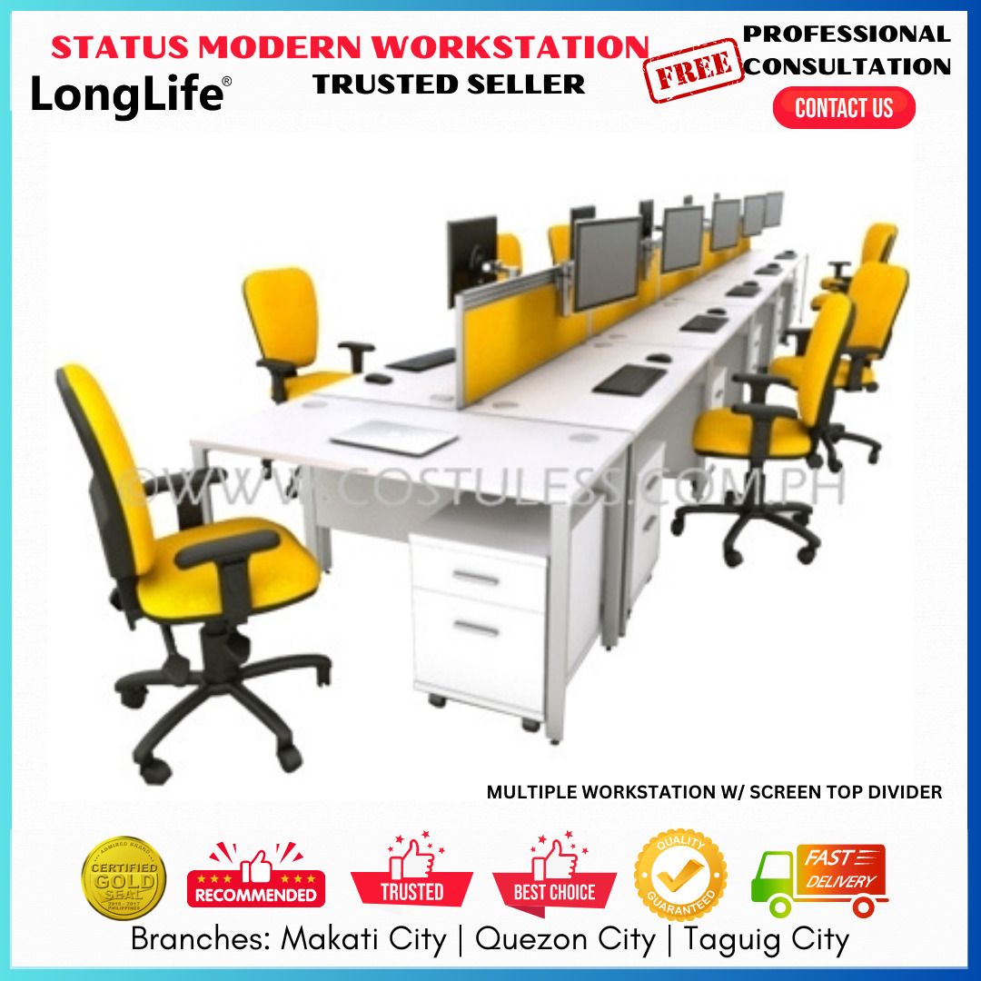 STATUS MODERN WORKSTATION - Customized Working Table, Status Modern ...