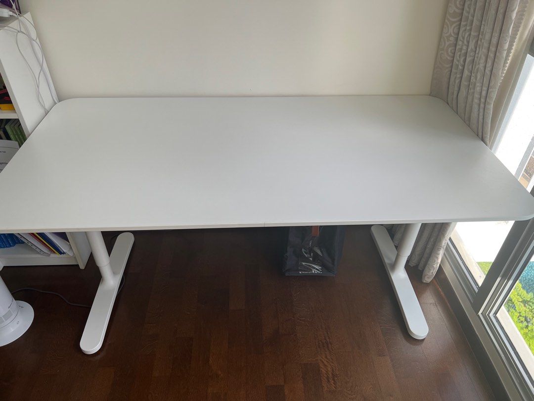 IKEA Study Desk 160cm*80cm, Furniture & Home Living, Furniture, Tables ...