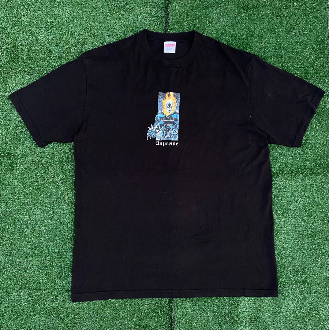 SUPREME GHOST RIDER TEE on Carousell