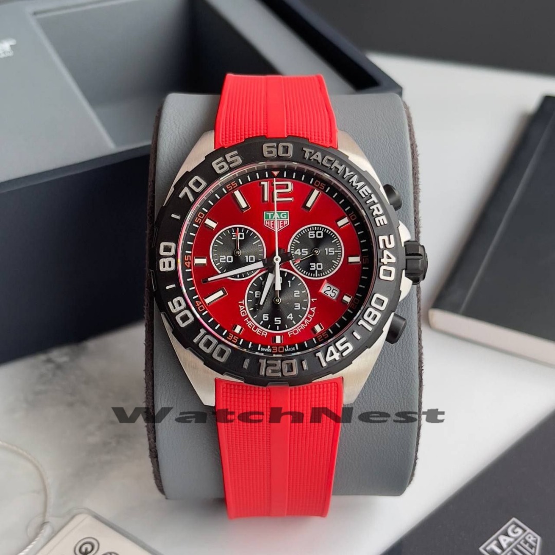 Tag Heuer Formula 1 Quartz Chronograph Diameter 43MM CAZ101AN.FT8055 ...