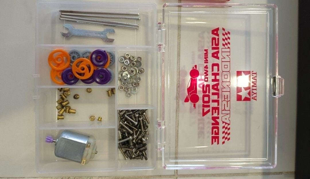 Tamiya MINI 4WD - Audley Racer Box with Parts Box, Hobbies & Toys, Toys ...