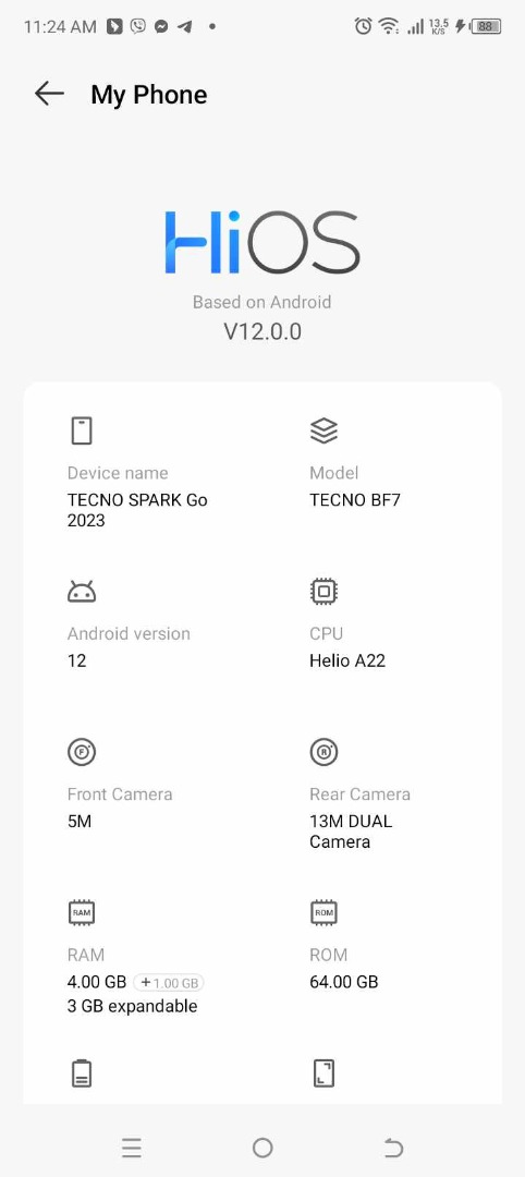 TECHNO SPARK GO 2023 WITH CASE 4+3 RAM 64 GB, Mobile Phones & Gadgets ...