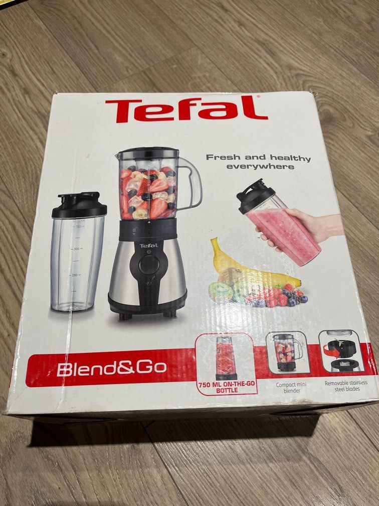 Tefal blend & go blender, 家庭電器, 廚房電器, 榨汁機及攪拌機 - Carousell