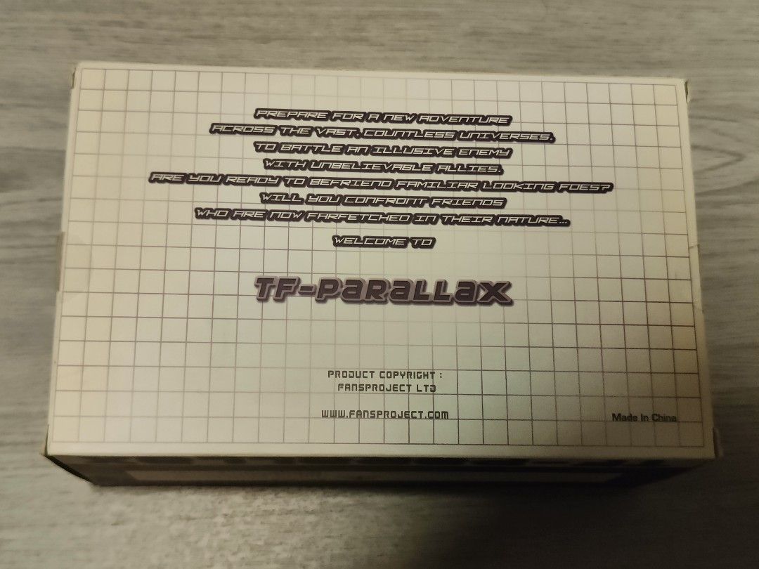 TFX-01B Shadow Commander Trailer set fansproject parallax transformers ...