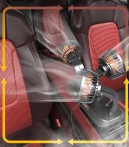 SG STOCK. Three-Head Electric Vehicle Van Car Truck Fan (H0569), Car ...