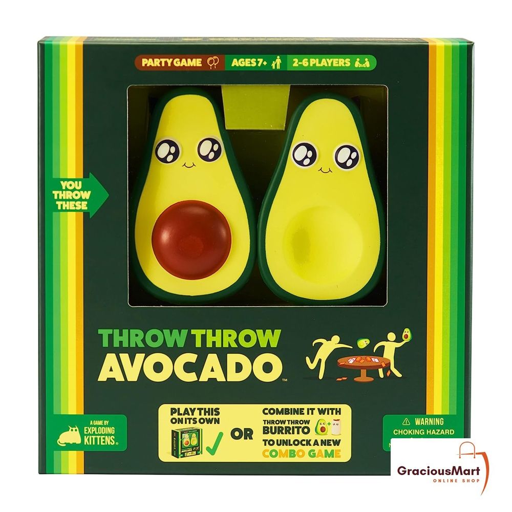 Throw Throw Avocado by EXPLODING KITTENS - A Dodgeball Card Game Sequel ...