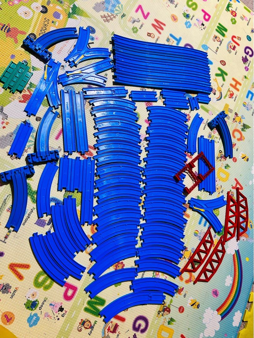 Tomy Road Rail Train/Railway/Tomica Train Set, Hobbies & Toys, Toys ...