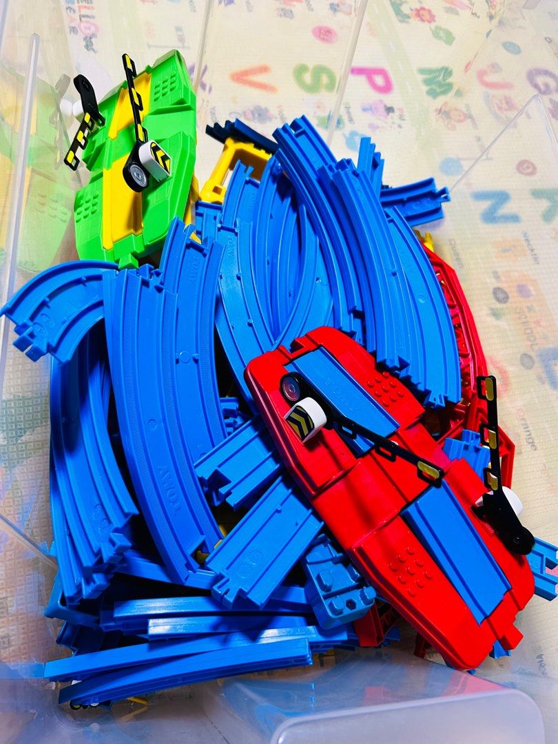 Tomy Road Rail Train/Railway/Tomica Train Set, Hobbies & Toys, Toys ...