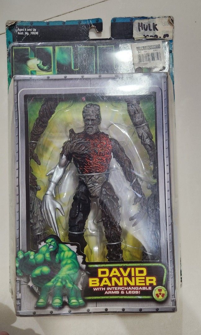 Toy biz Hulk Rino david banner on Carousell