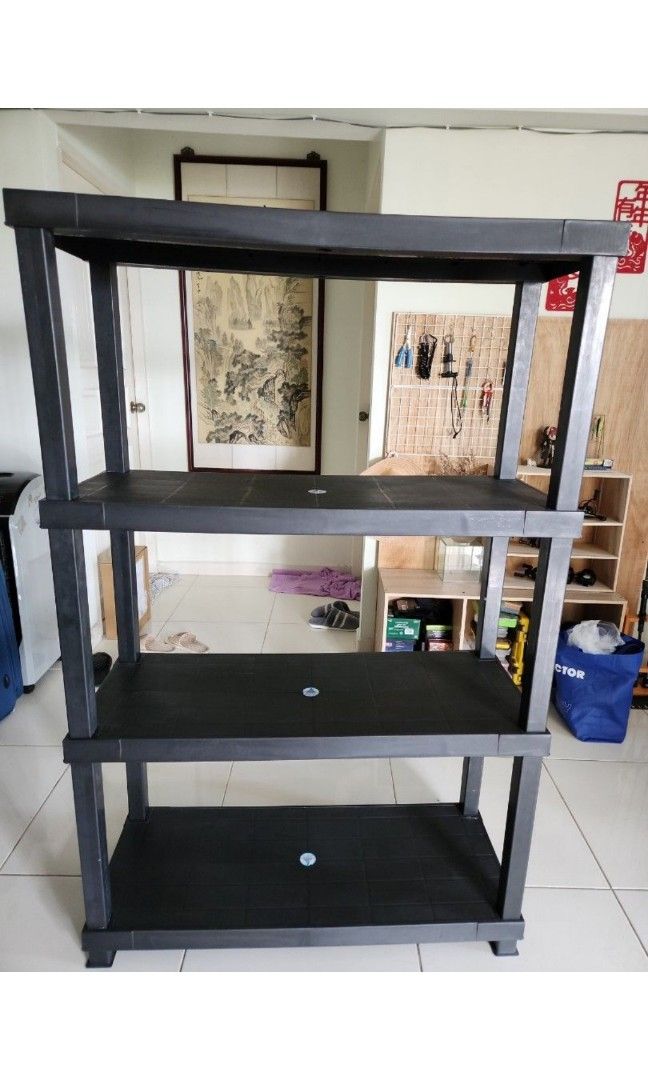 Toyogo heavy duty 4 tier rack, Furniture & Home Living, Furniture ...