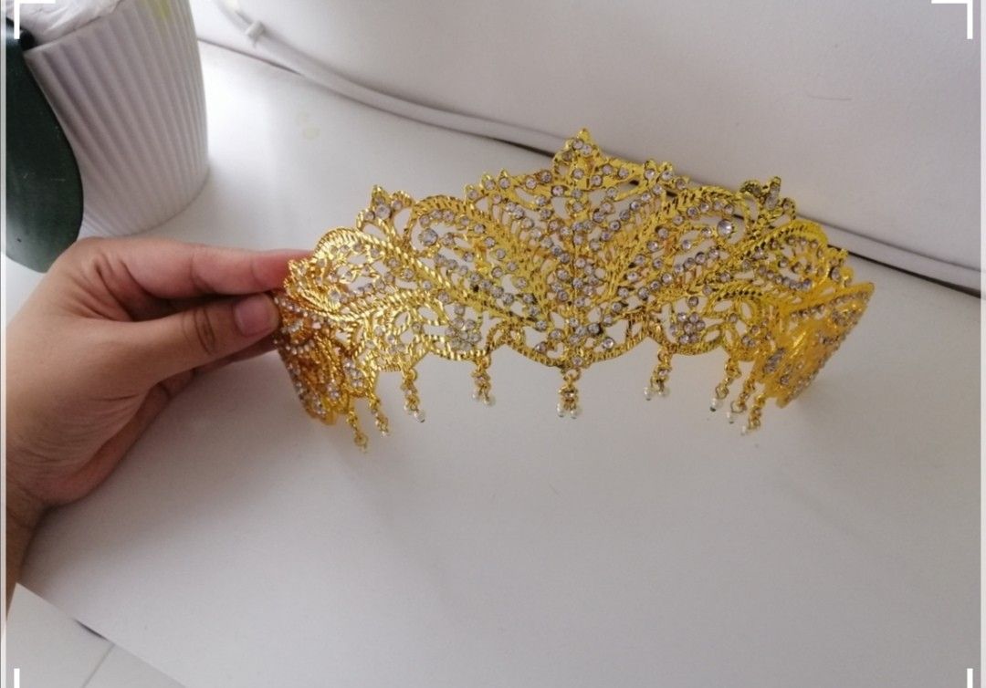 Traditional gandik (GOLD), Women's Fashion, Watches & Accessories, Hair ...