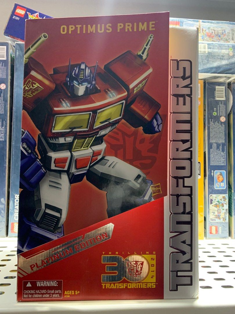 2 Transformers Platinum Edition Universe fall of cybertron optimus ...