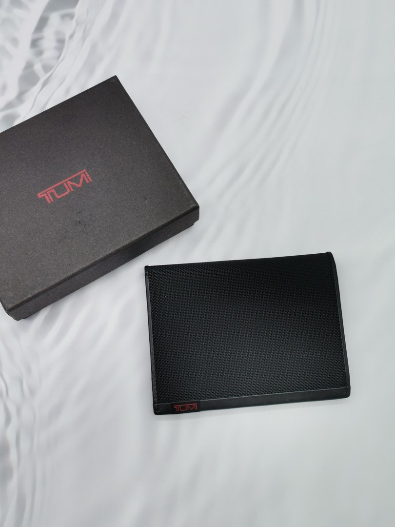 TUMI ALPHA BI-FOLD WALLET, Luxury, Bags & Wallets on Carousell