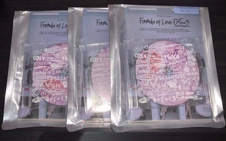 Twice Formula of Love Result File Version (SEALED), Hobbies & Toys ...