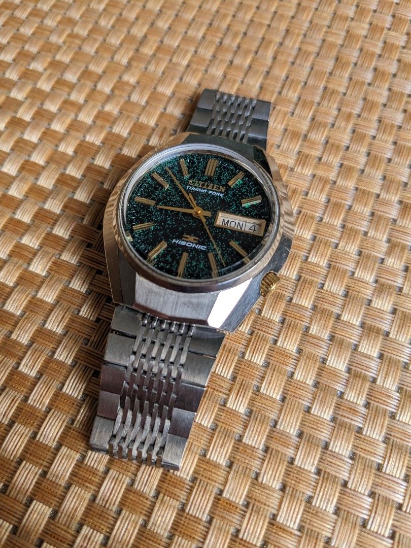 ULTRA RARE CITIZEN HISONIC TUNING FORK BULOVA MOVEMENT, Men's Fashion ...