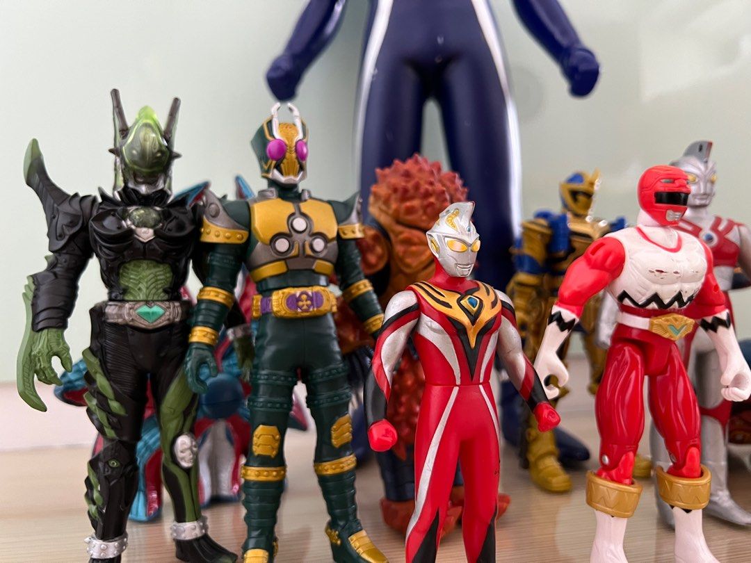 Ultraman/Masked Rider/Power Rangers Bundle, Hobbies & Toys, Toys ...
