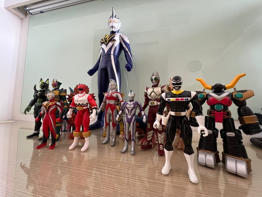 Ultraman/Masked Rider/Power Rangers Bundle, Hobbies & Toys, Toys ...