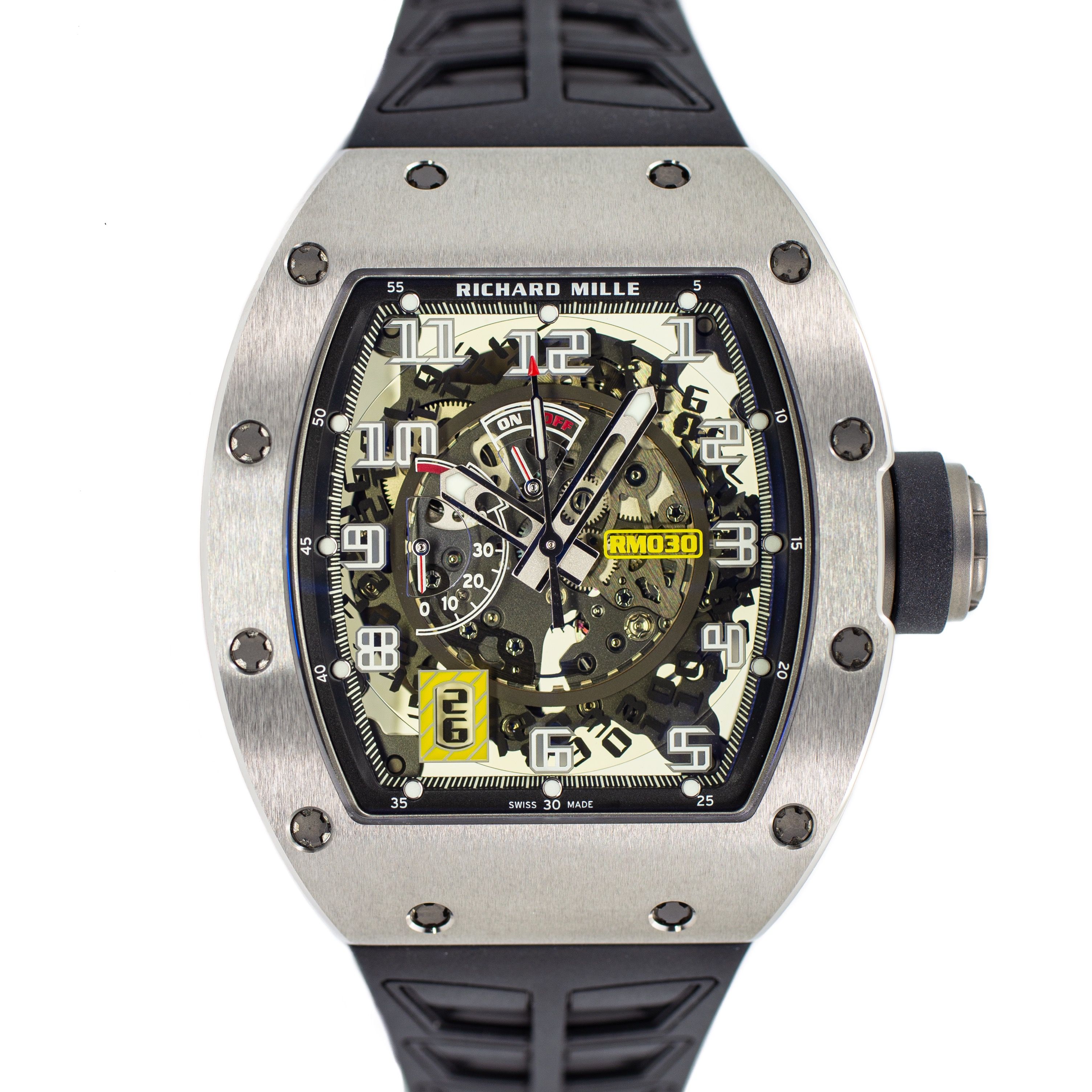 Unworn Richard Mille RM 030 in Titanium, Luxury, Watches on Carousell
