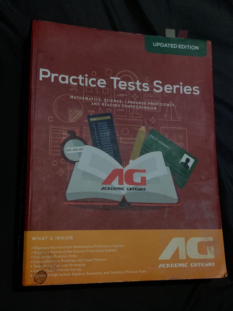 UPCAT DLSU ADMU UST BOOK REVIEWER ACADEMIC GATEWAY PRACTICE TESTS ...