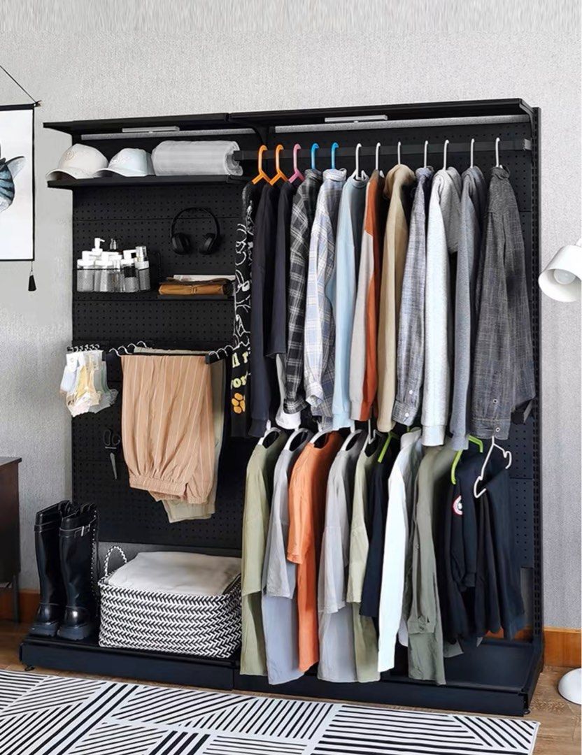 URO Modern Open Concept Wardrobe, Furniture & Home Living, Furniture ...