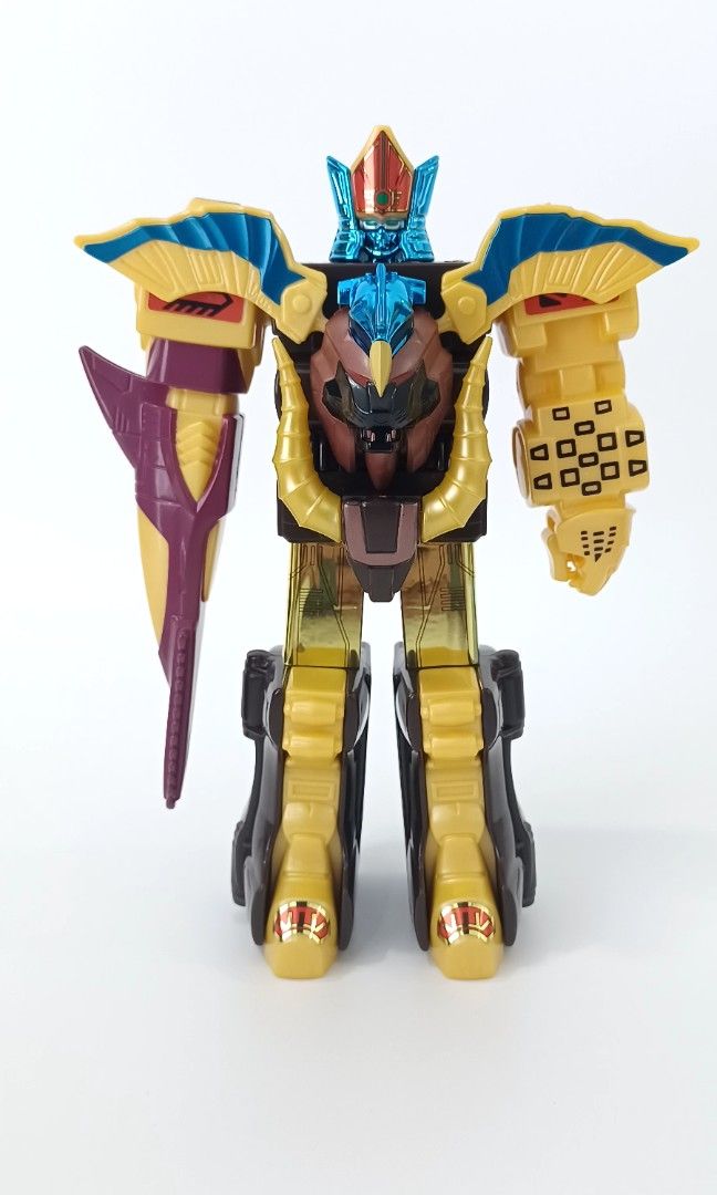 Vintage Bandai year 2001 Power Rangers Gao Rangers Gao God figure 16cm ...