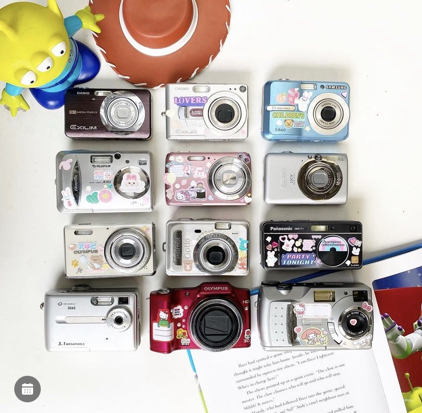 Vintage Canon Casio Fujifilm Samsung Olympus Pentax Digital Camera Y2K ...