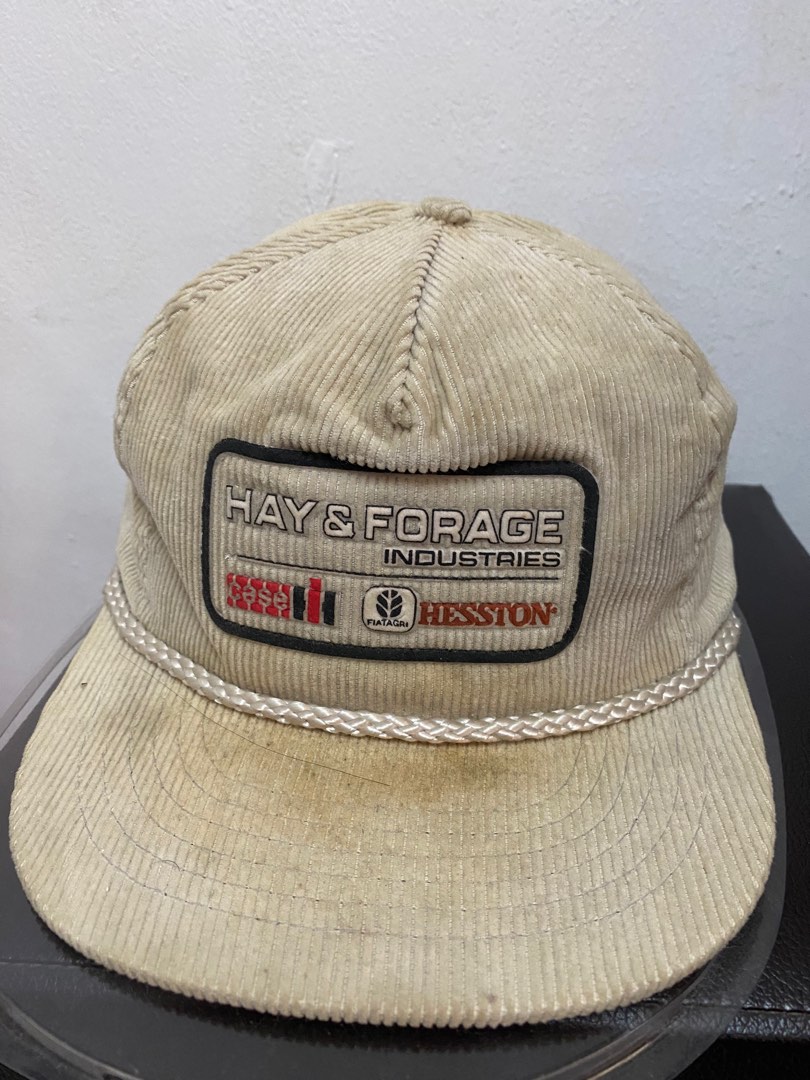 Vintage cap permotoran hay&forage, Men's Fashion, Watches & Accessories, Cap & Hats on Carousell