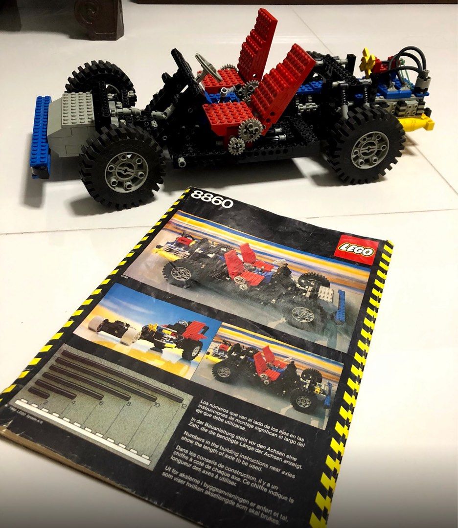 Vintage Lego Technic 8860, Hobbies & Toys, Toys & Games on Carousell