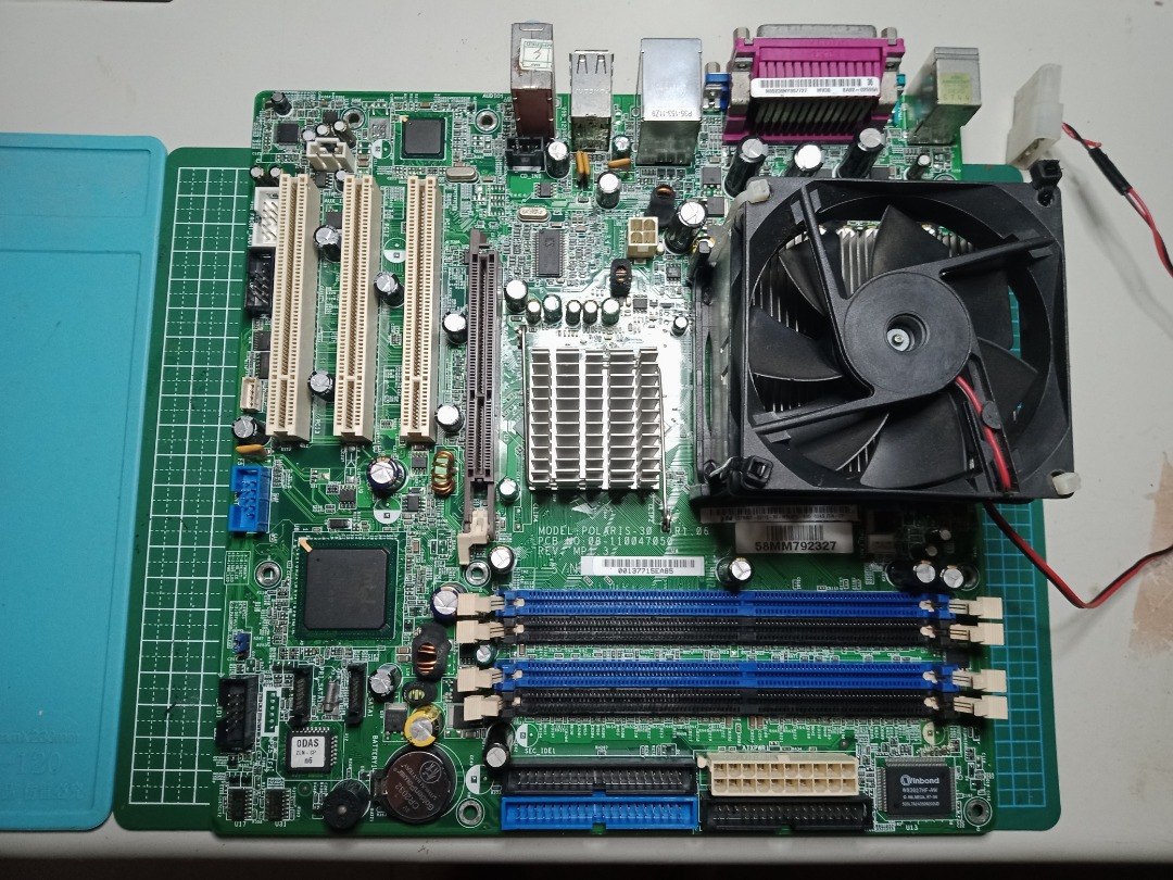 Vintage Motherboard: Pentium 4, Computers & Tech, Parts & Accessories ...