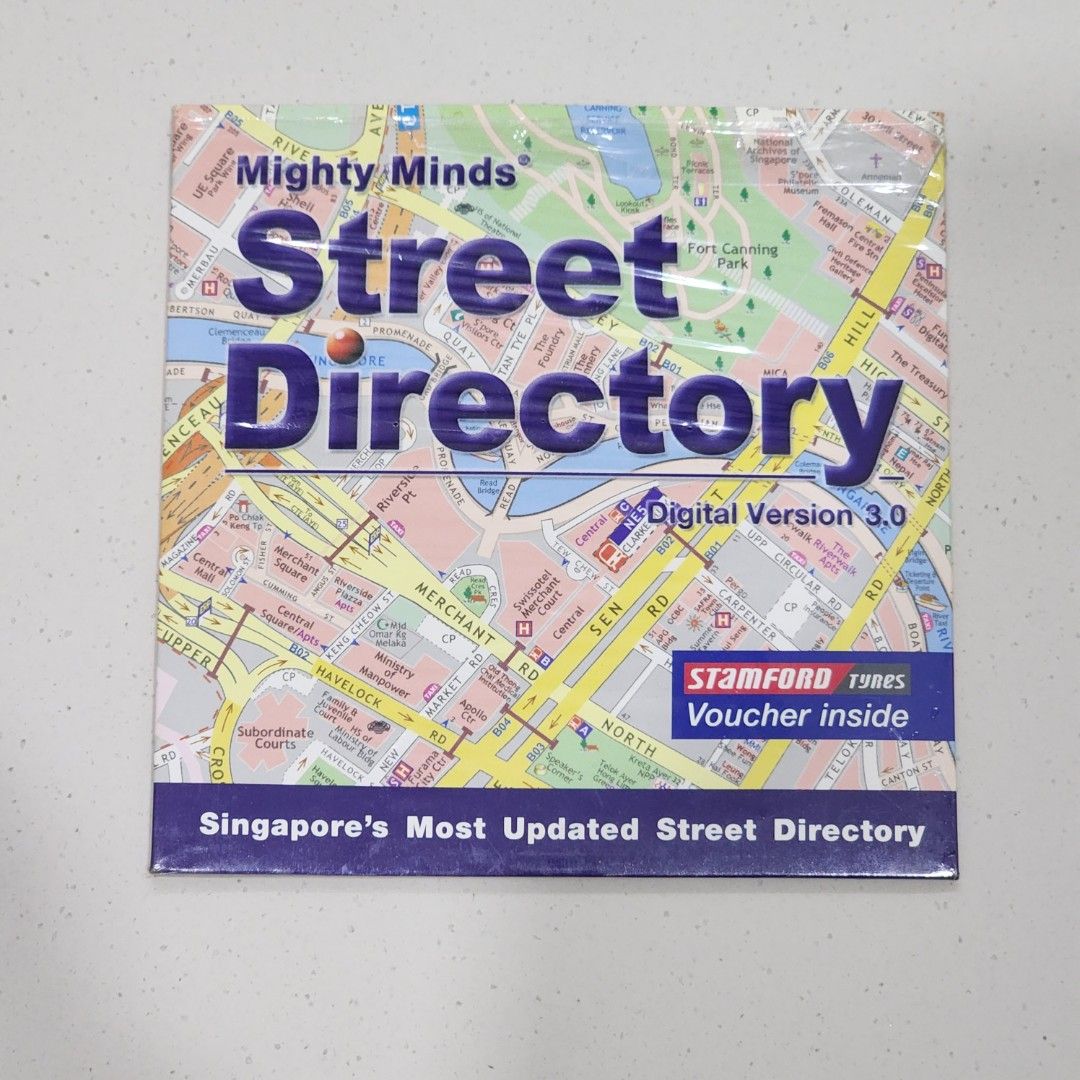Vintage singapore street directory 2007, Hobbies & Toys, Books ...