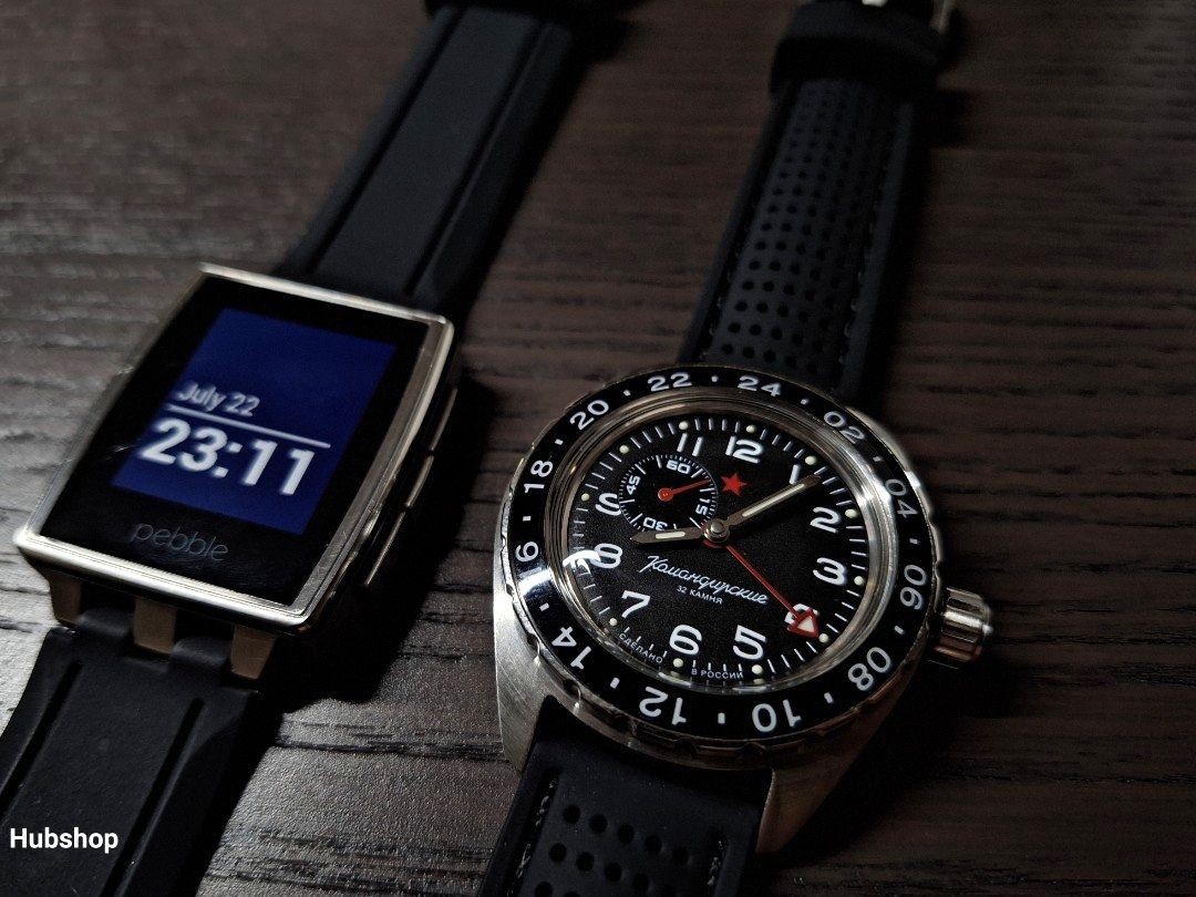 Vostok Komandirskie GMT with sub second dial., Men's Fashion, Watches ...