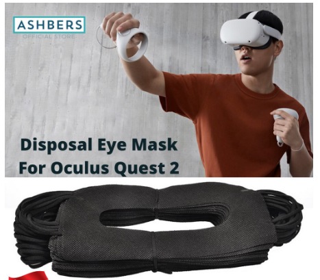 VR Disposable Eye Mask Non-Woven Sanitary, Oculus Quest 2 Virtual ...