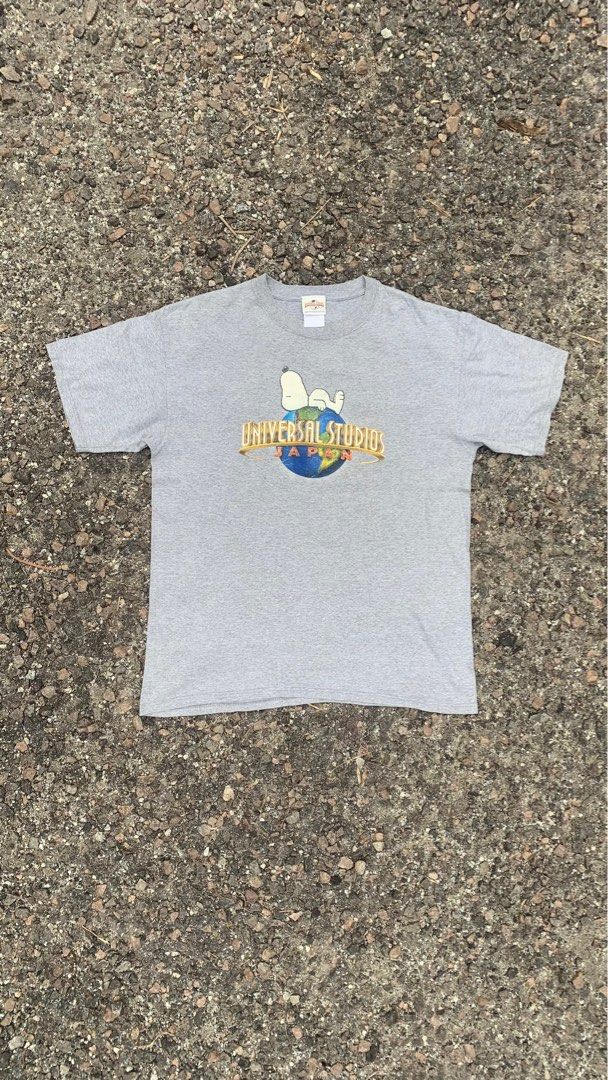 VTG UNIVERSAL STUDIOS JAPAN X SNOOPY, Men's Fashion, Tops & Sets ...